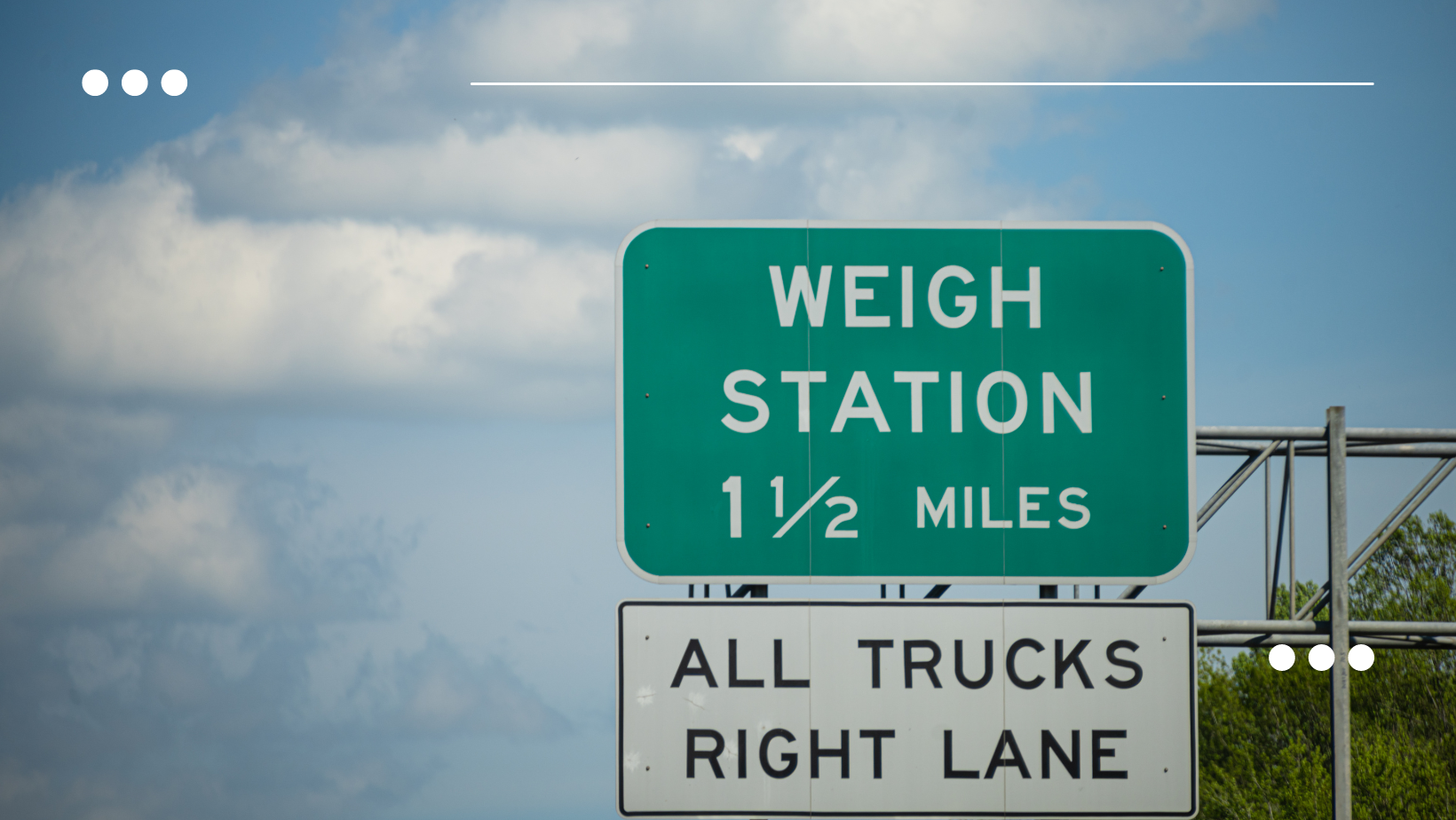 Weigh Station 101 The Rules And Bypass Programs
